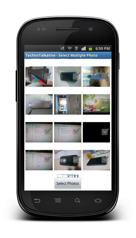 Android Select Multiple Photos From Gallery