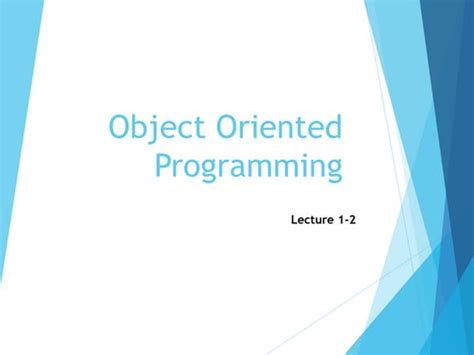 Class And Object Java Object Oriented Programming Lab Report Pdf