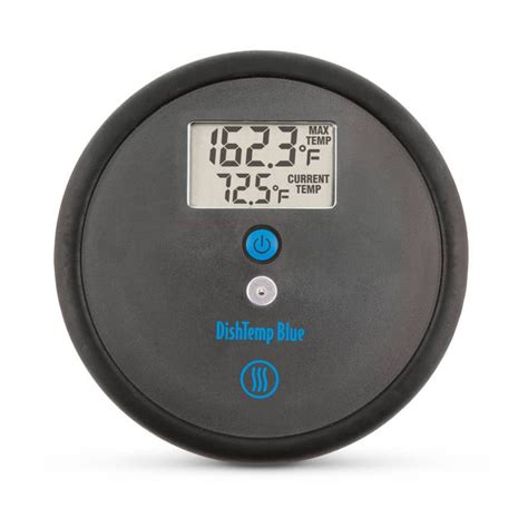 Dishtemp® Blue Plate Simulating Dishwasher Thermometer With Bluetooth