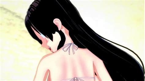 Tsuyu Froppy In Hot Swimsuit Wants To Do It On The Beach My Hero