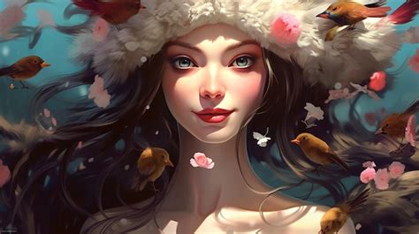 Premium Photo Beautiful Girl Smiling