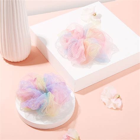 무지개 슈슈 곱창밴드 20h113 에이블리