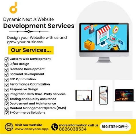 dynamic next js website development service at ₹ 8999 month in new delhi id 2852790937348