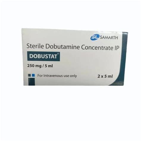 Dobustat Sterile Dobutamine Concentrate 250 Mg At ₹ 35 Piece In Pune