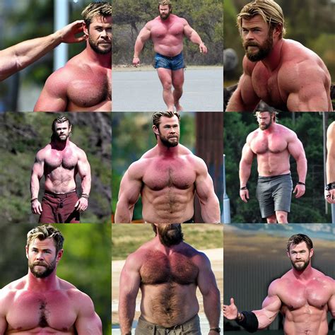 Chris Hemsworth Bodybuilding