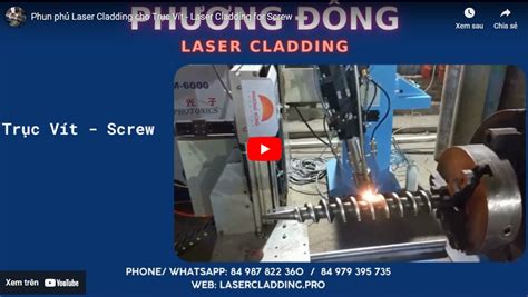 Laser Cladding For Screw Laser Cladding