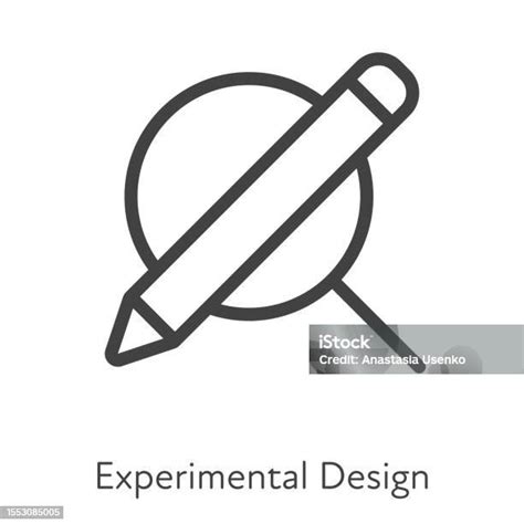 개요 스타일 Ui 아이콘 하드 스킬 컬렉션입니다 교육 및 비즈니스 벡터 검정 선형 아이콘 그림입니다 연필 실험 디자인 기호가