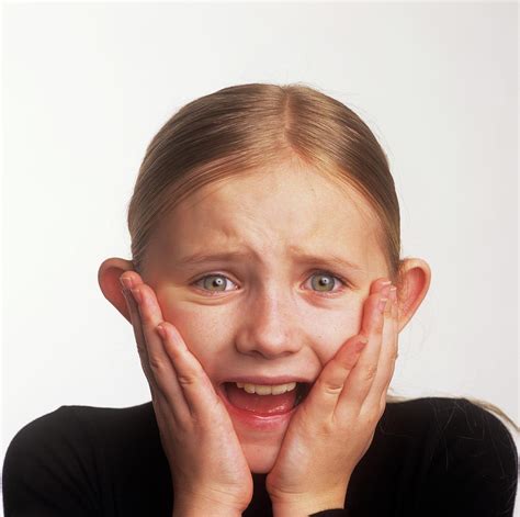 Scared Girl Photograph By Ron Sutherlandscience Photo Library Pixels Merch