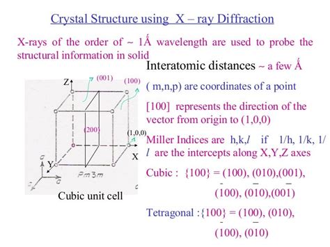 1crystal Structure Using X Ray Diffraction