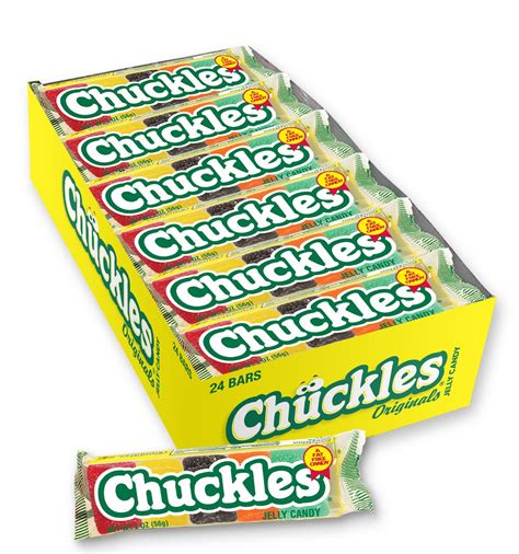 Farleys And Sathers Chuckles 2 Ounce Boxes Pack Of 24 Original Version Candy