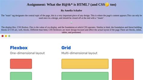 What Is Html And Css Too Homework