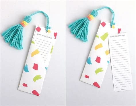 Make A Bookmark Template