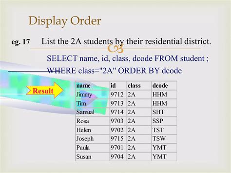 sql queries presentation pptx databases computer software and