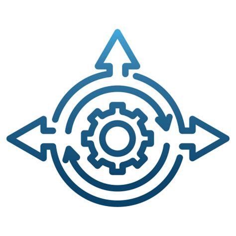 Agile Generic Gradient Outline Icon