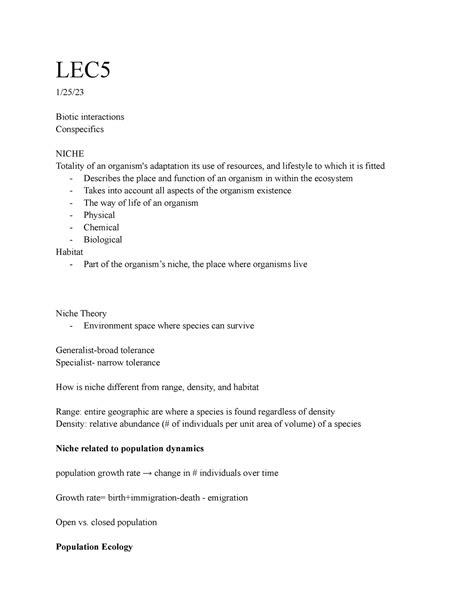 Geog Lec Lecture For Geography Biodiversity In The Changing World With Professor