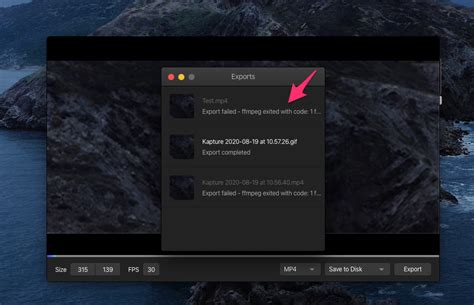 videos not being saved · issue 911 · wulkano kap · github