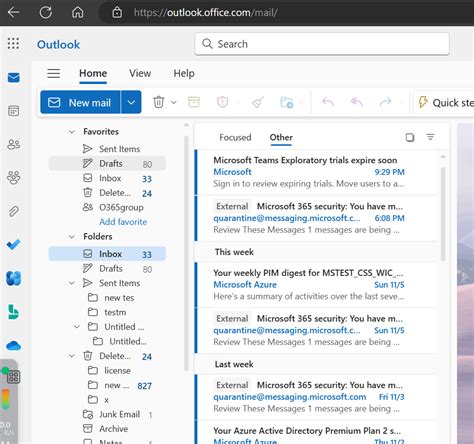Im Using Outlook 365 I Believe When I Open My Email It