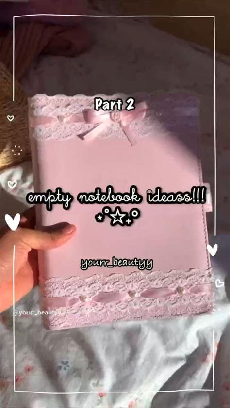 Empty Notebook Ideas Part 2 🫶 Journal Cards Empty Notebook Art