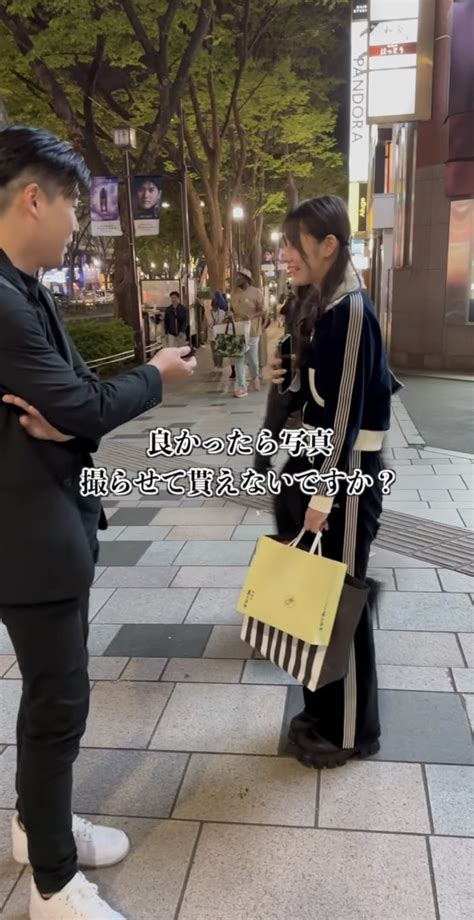 길거리에서 사진촬영 요청받는 Av배우 Avdbs