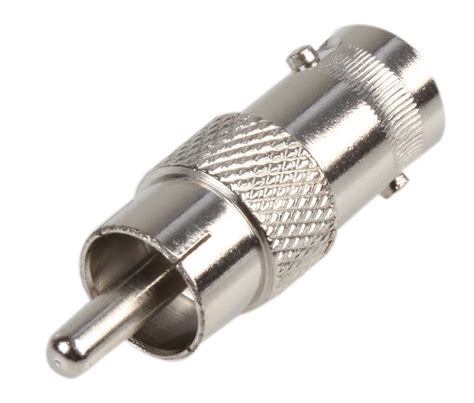 Bnc Socket To Rca Phono Plug Adaptor Proception Cpc