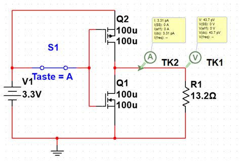 Mosfet Push Pull Output Stage Doesnt Reach Input Voltage