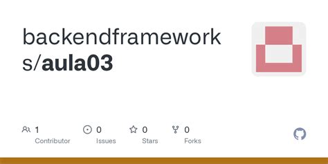 Github Backendframeworksaula03