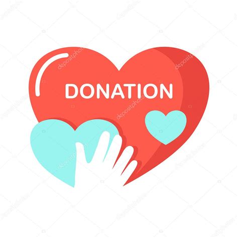 Símbolo De Manos Y Corazones Ayudar Y Dar Amor Por Los Seres Humanos