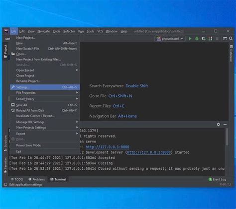 PhpStorm Tutorial Installation Personalization And Tricks Soject