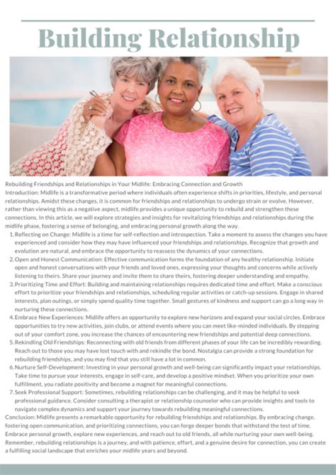 Building Relationship