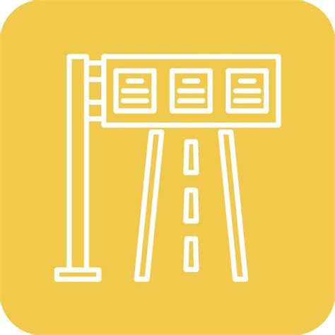 Highway Line Round Corner Background Icons 14661061 Vector Art At Vecteezy