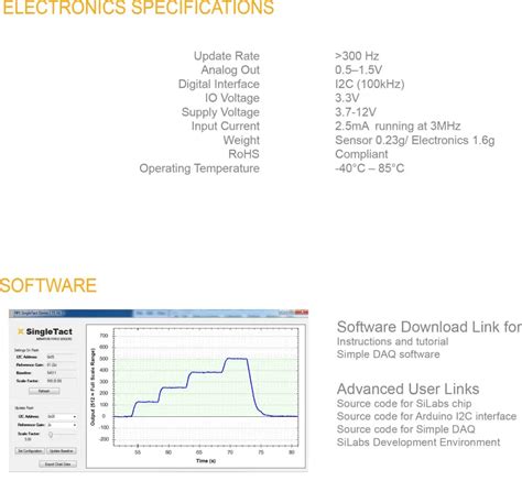 Capacitive Force Sensor Mm N Lbs RobotShop
