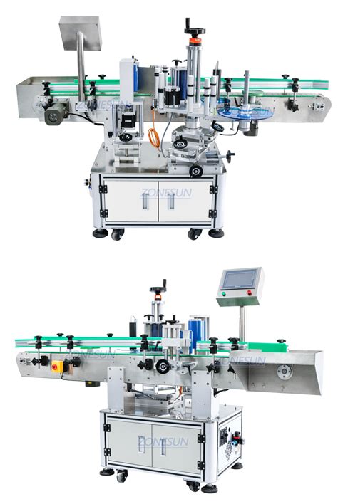 Zonesun Zs Tb822 Round Bottle Labeling Machine With Date Coder