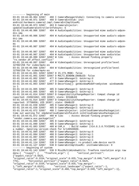 Log Cat 1709297080888 Pdf Data Compression Software