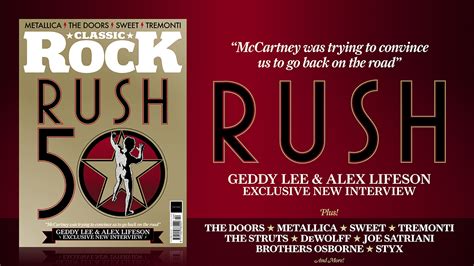 Classic Rock Rush Exclusive Geddy Lee And Alex Lifeson Interview Louder