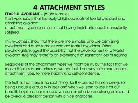 4 Attachment Styles Ta Tutor