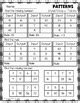 Multiplication Patterns Game Input Output Tables By Lifesaver Resources