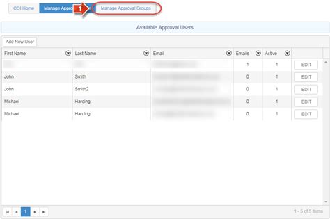 Create Approvers And Approver Groups