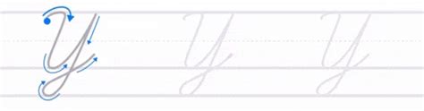 Cursive Y Writey