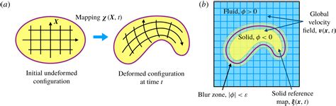 reference map technique for incompressible fluid structure interaction