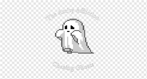 픽셀 아트 유령 유령 화이트 본문 심벌 마크 Png Pngwing