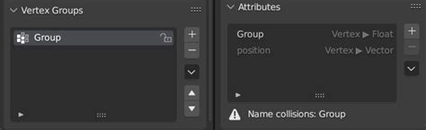 Vertex Groups Generic Attributes And Name Clashing Feature And Design Feedback Developer Forum
