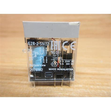 Omron G2r 2 Sns 24vdc Relay G2r 2 Sns Pack Of 5 Mara Industrial