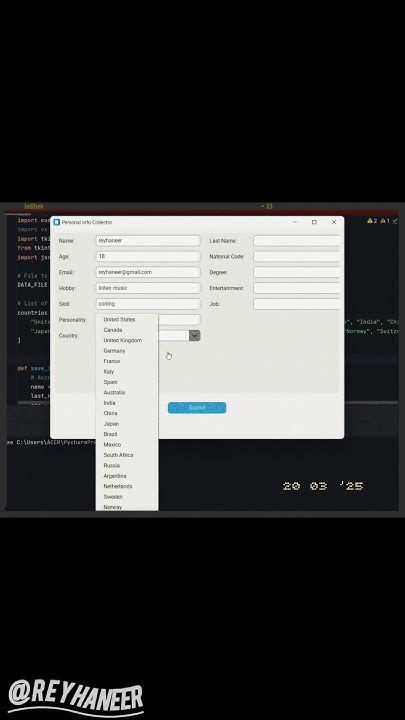 Programming With Custom Tkinter Python Tkintertutorial Tkinnter