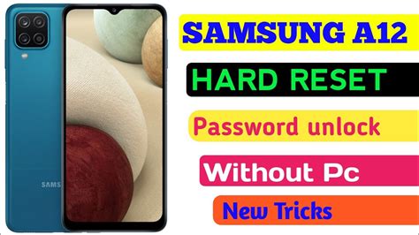 Samsung A Hard Reset Password Unlock Without Pc Android New Update Pin Unlock Youtube