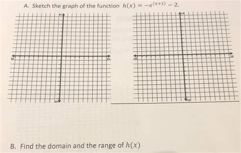 Solved Sketch The Graph Of The Function H X E X Chegg Com
