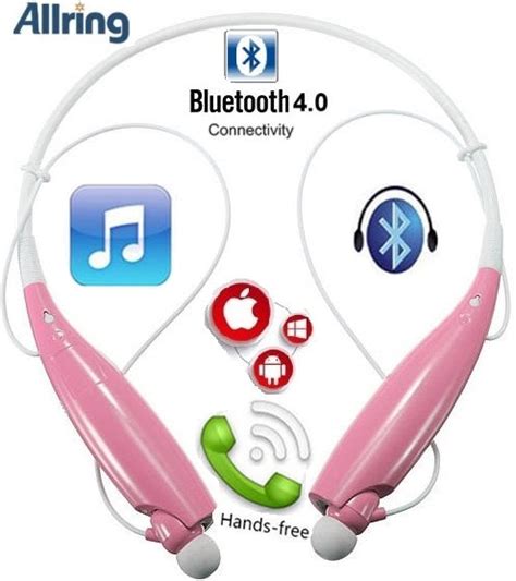 AllRing HBS730 Flexible Bluetooth Ver 4.0 Wireless Hand Free Sports St ...