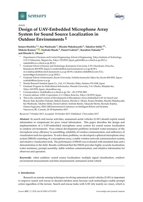 pdf design of uav embedded microphone array system for sound source localization in outdoor