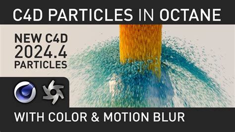 how to render c4d s new particle system with octane render lesterbanks