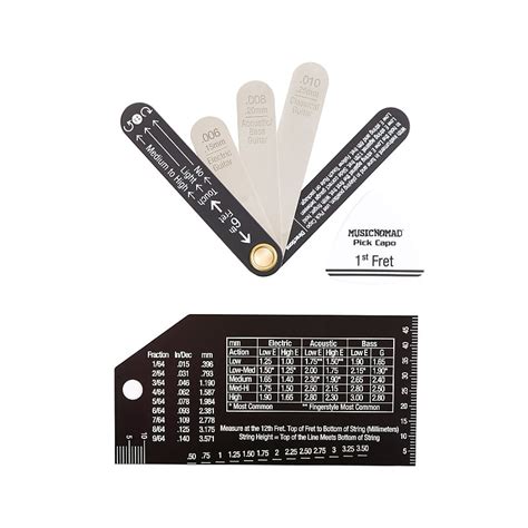 Music Nomad Truss Rod Gauge And String Action Gauge Reverb Australia