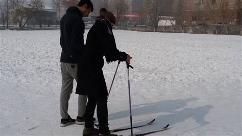 Ձմեռային մարզական խաղեր երկարացված օրվա կազմակերպիչների պարապմունքը Նարինե Ամուջանյան